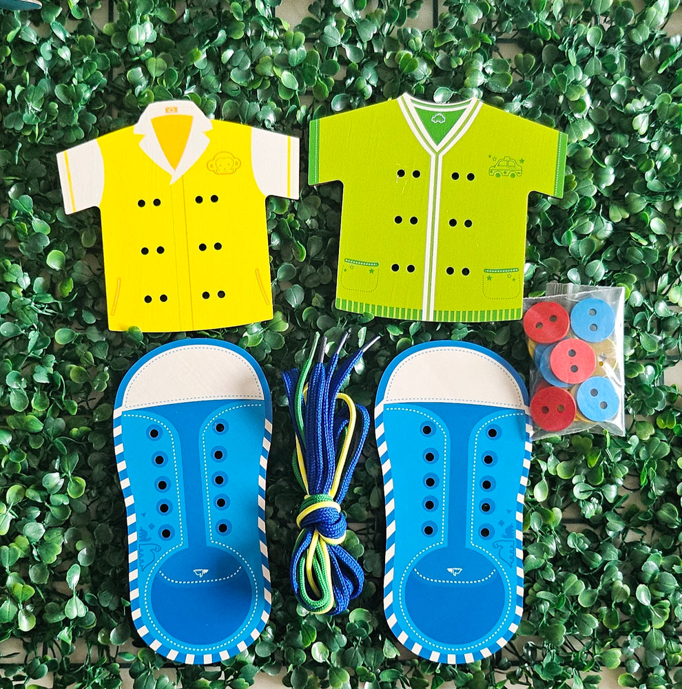 Wooden Lacing Game – Smartt Sprouts